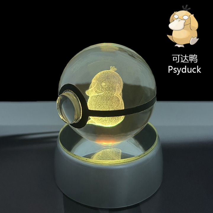 Birthday Gift Character Pokémon Crystal Pokemon Lamp Holder Mewtwo ...