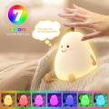 Pear Night Light For Baby and Toddler Kawaii Fruit Sleeping NightLight ...