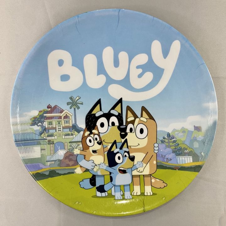 Five Star Melamine Bluey 10" Kids Children Plate - Unbreakable ...