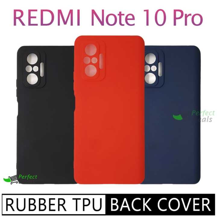 Perfect Redmi Note 10 Pro Super Slim Magic Rubber Silicone TPU Case for ...