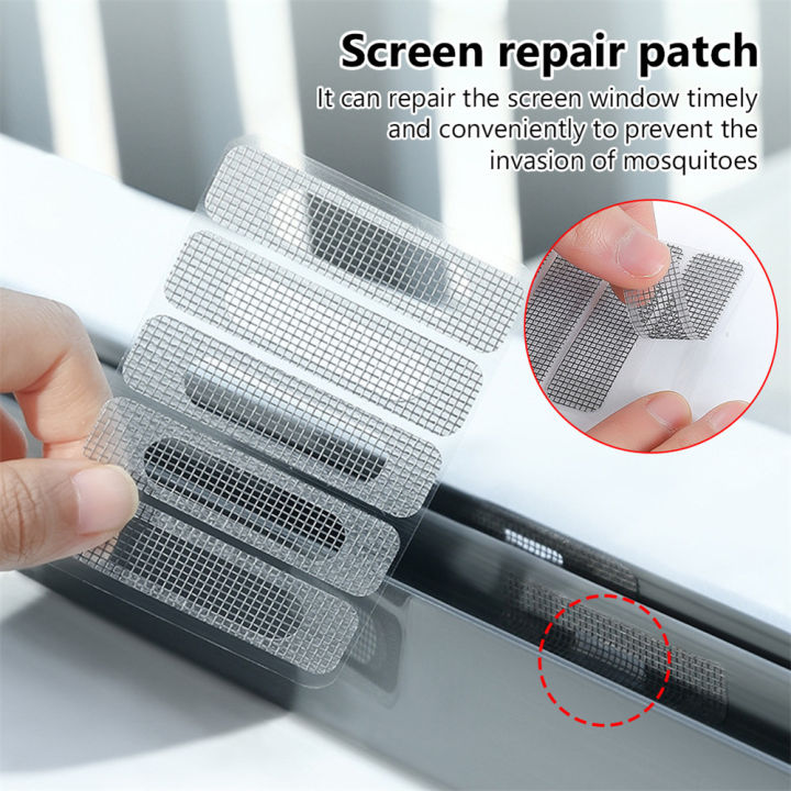 25pc Window Screen Repair Sticker, Mosquito Repellent Insect Proof ...