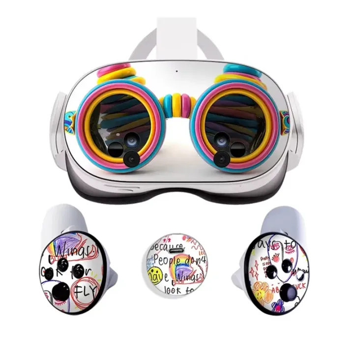Vinyl Skin Sticker for Mate 3S VR Headset Controller PVC Decals Cute ...