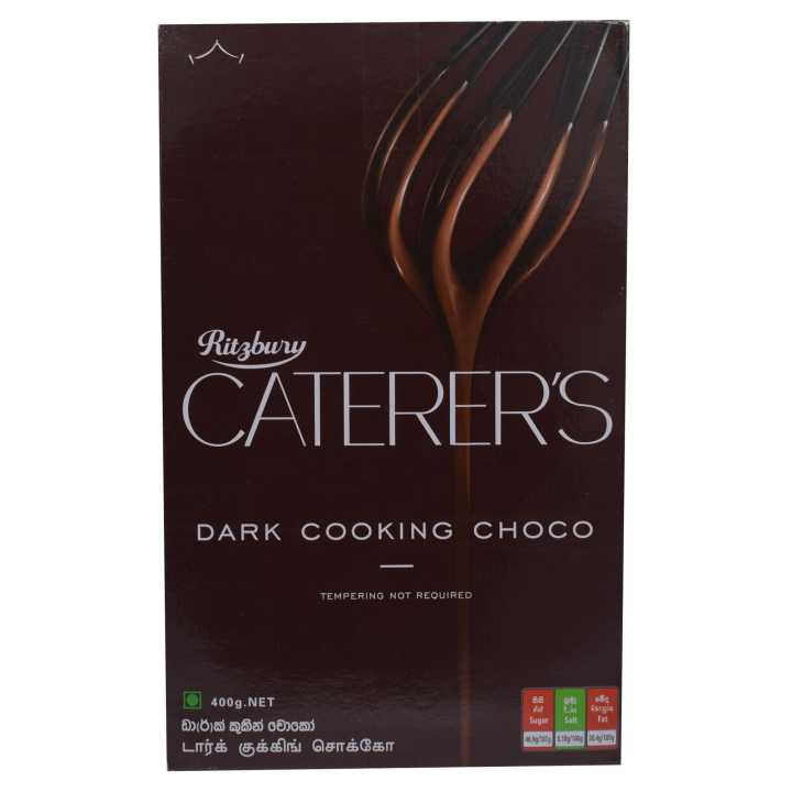 Ritzburry Caterrer's Dark Cooking Choco 400G | Daraz.lk
