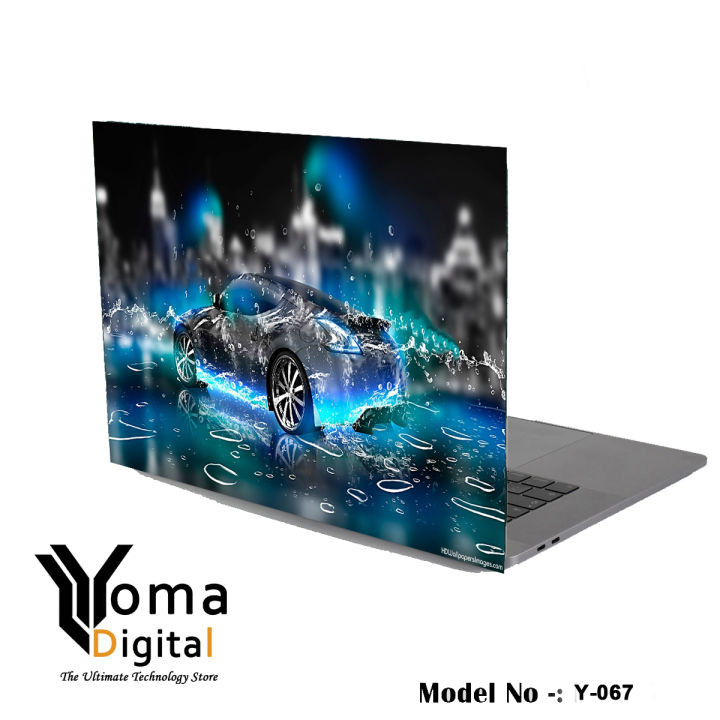 Laptop Skin Protector Sticker laptop back side stickers waterproof y ...