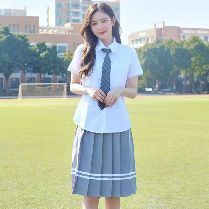 New Preppy Style Female High School Student Student Class Clothes ...
