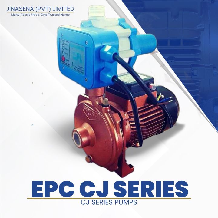 Jinasena Water Pump (10CJ 020S/024S/030S)EPC Series 0.5 HP-1HP -With ...