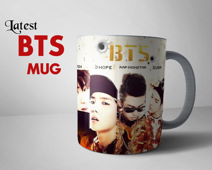 BTS Design Mug | Daraz.lk: Buy Online at Best Prices in Srilanka | Daraz.lk