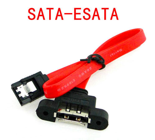 【VogueVenture】PC Case Internal SATA to eSATA Data Cable Wire Screw ...