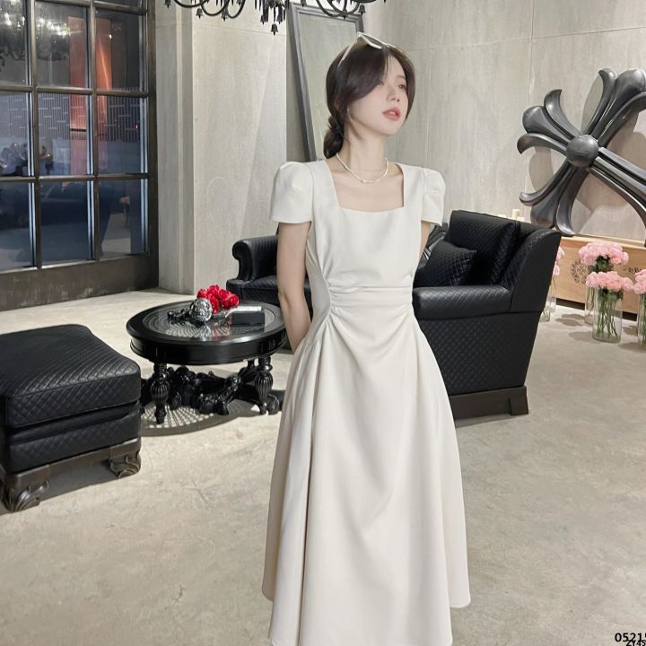 Formal dress square dinner ceremony pleated thin cheese actress c women ...