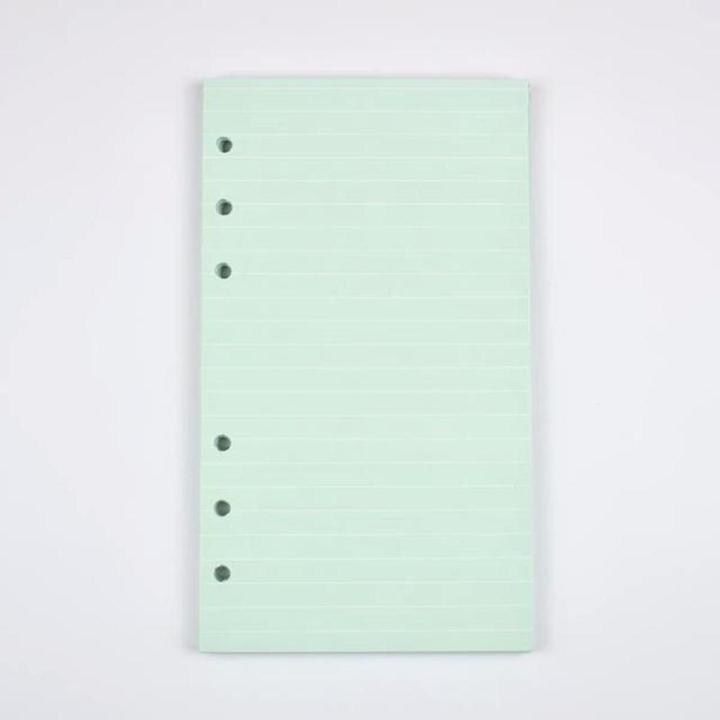 Classic 6 Holes Binder Notebook Inner Paper Core/Refilling Inner Papers ...