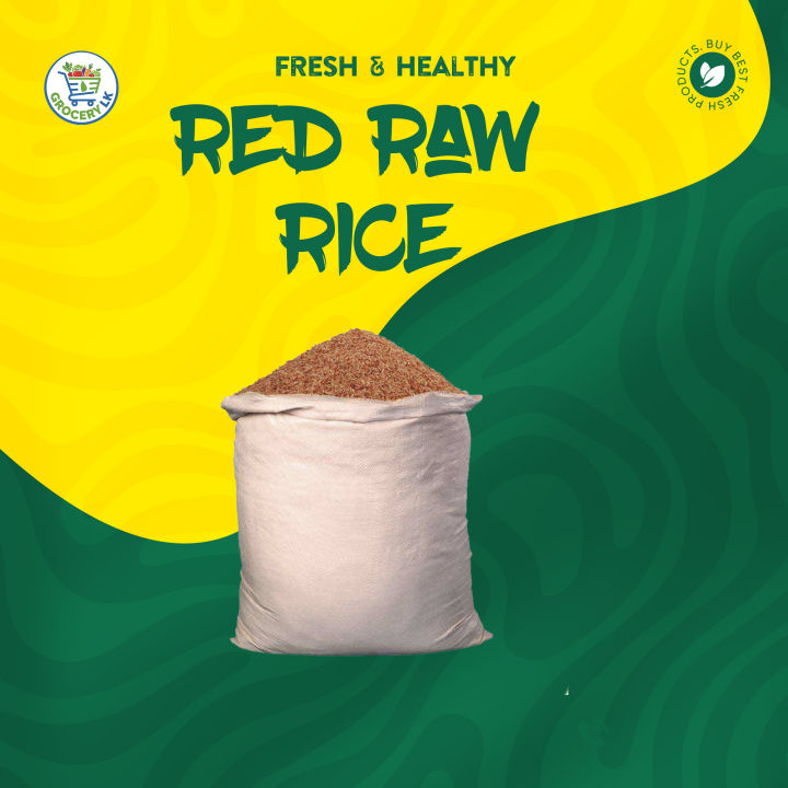 Red Raw Rice - රතු කැකූලු හාල් 1Kg | Daraz.lk