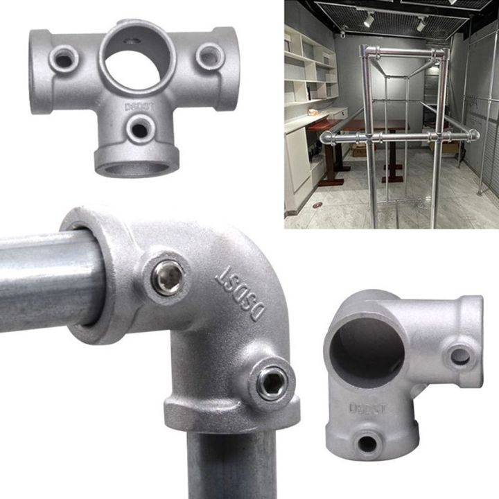 New 1\2''/3\4" Pipe Fitting Connector Aluminum Alloy Steel Fixed buckle ...