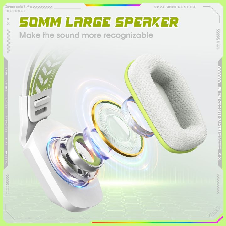 Anrushide ONIKUMA Gaming Headset: Immersive audio with noise-cancelling ...
