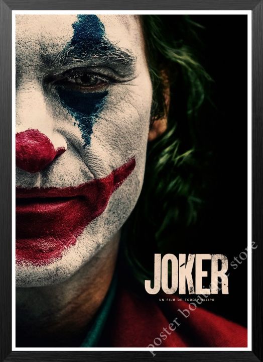 【LuckyBabyFans Store】2019 Movie Joker Poster kraft paper Joker Origin Art Print Cartoon Wall ...