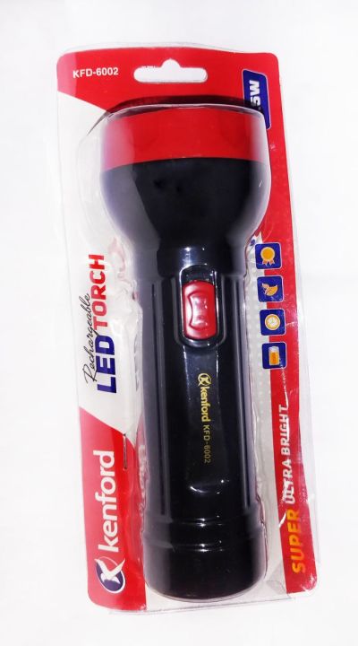 Rechargeable Led Torch | Daraz.lk