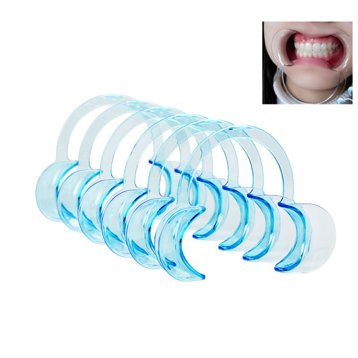 C Shape Dental Mouth Opener , 10pcs Mouth Gag Dental Orthodontic Tool ...