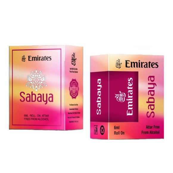 Emirates Sabaya 6 Ml Roll On Attar Rich Fragrance Long Lasting Attar ...