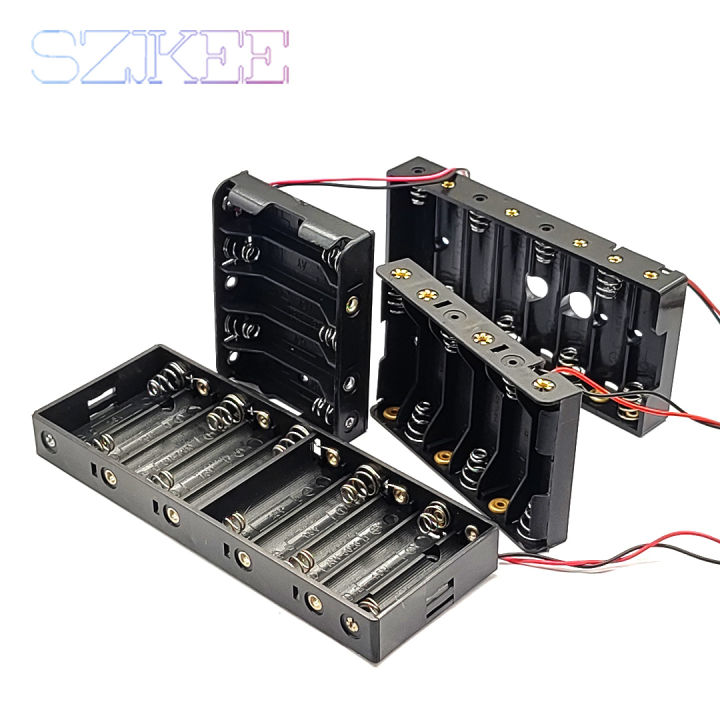 Aa Holder Aa Storage Case 5/6/8/10 Slot Aa Box Case With Cable Series ...