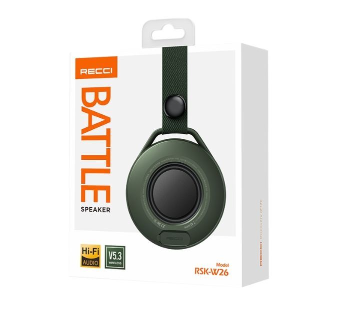 RECCI RSK-W26 Battle Hi-Fi Audio Bluetooth Speaker | Daraz.lk