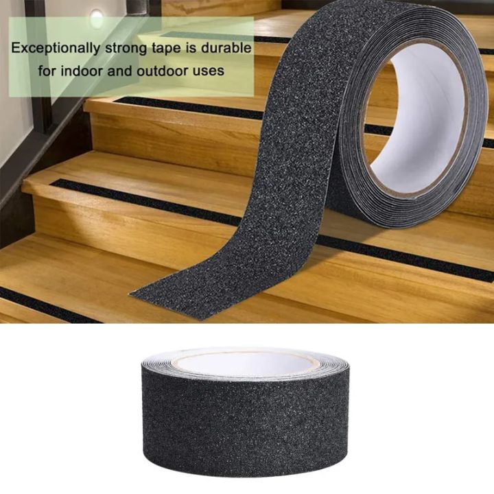 2.5 5.0CM x 5M Heavy Duty Anti Slip Tape Waterproof Outdoor Grip Tape For Stair Steps Ramp Skateboards Adhesive Non Slip Strips Daraz.lk
