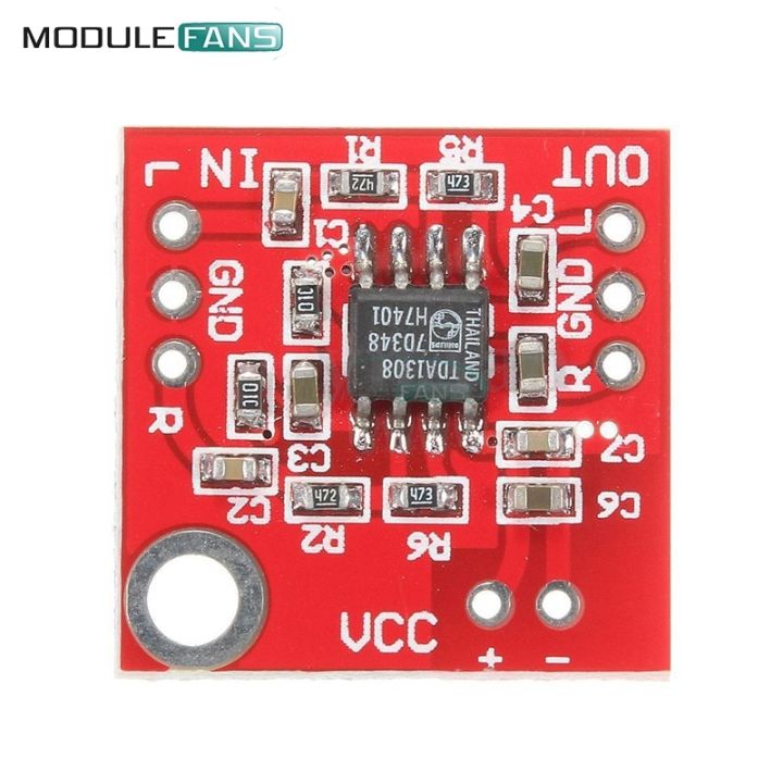 【happy one】Stereo TDA1308 Headphone Amplifier Headset Amp Preamplifier Board Module Diy Kit PCB ...