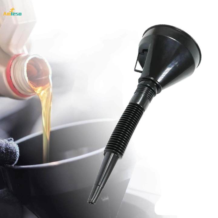 Automotive Funnel Oil Funnel with Hose for Engine Oil Water Oil Change ...