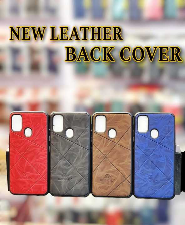 Realme C53 C30S C55 C35 Leather Design Quality Phone Back cover Realme ...