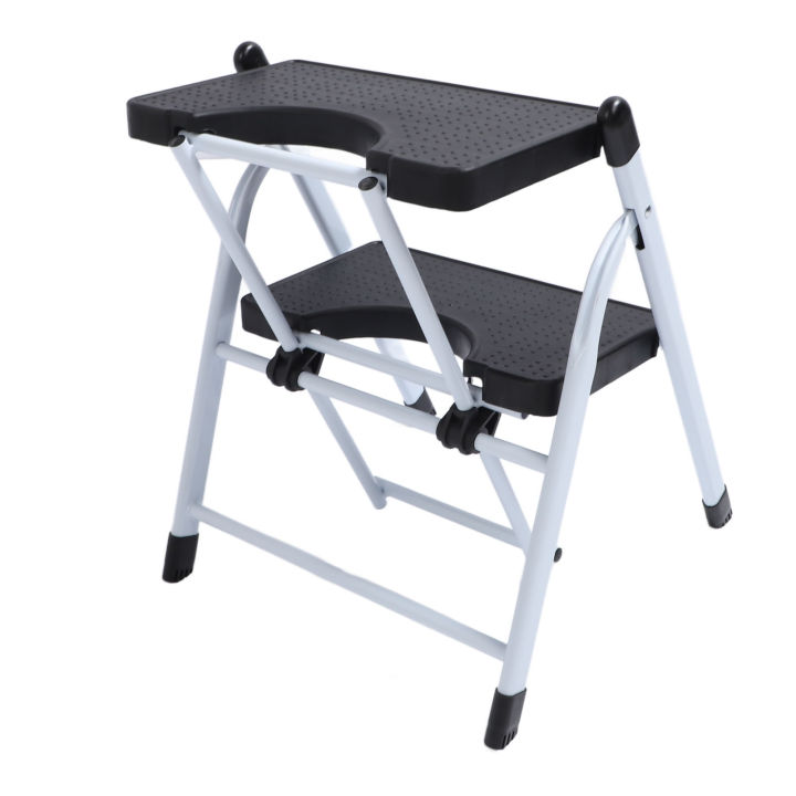 2 Step Ladder Safe Folding Step Stool for Kitchen | Daraz.lk