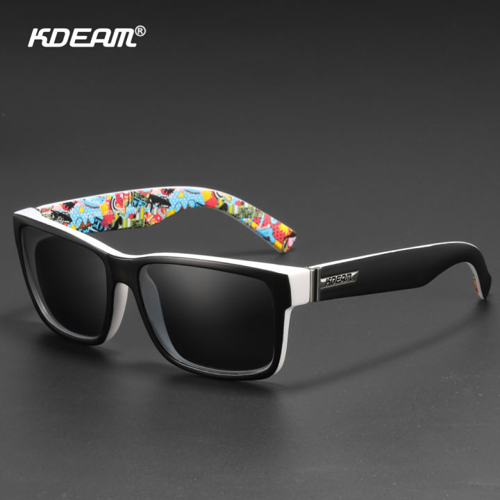 Shocking sports KDEAM men's sunglasses with box drive, polarized color ...