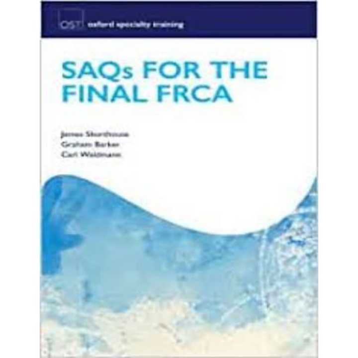 SAQs FOR THE FINAL FRCA | Daraz.lk