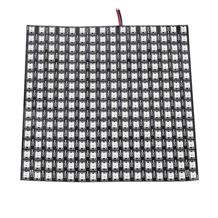 TWEXQNY 4X WS2812B LED RGB Flexible Pixel Panel 16X16 Individually ...