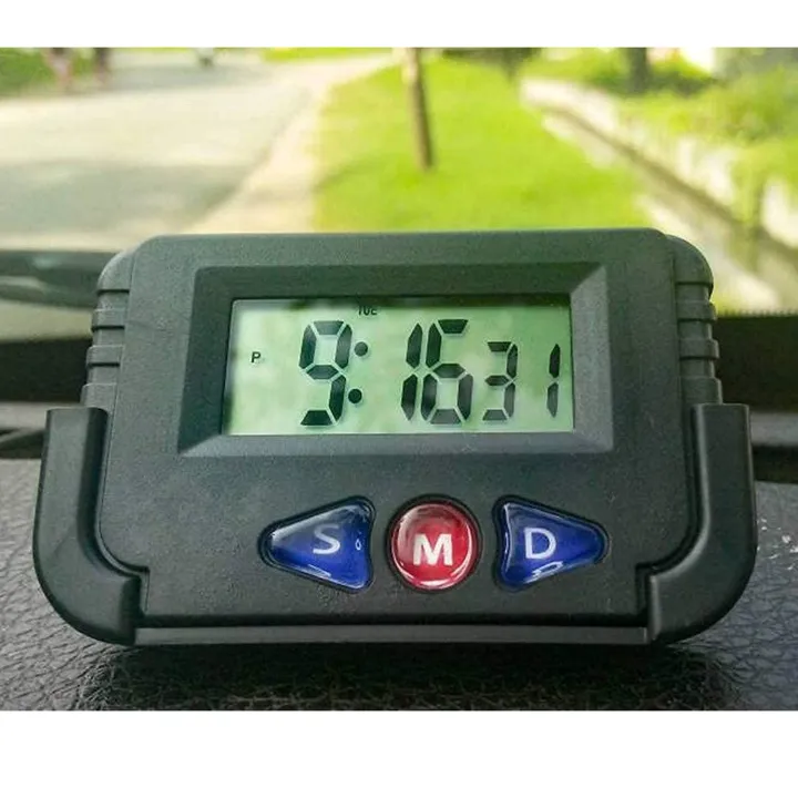 Car Watch Car Dashboard Clock Table Alarm Clock and Car Clock Stopwatch ...