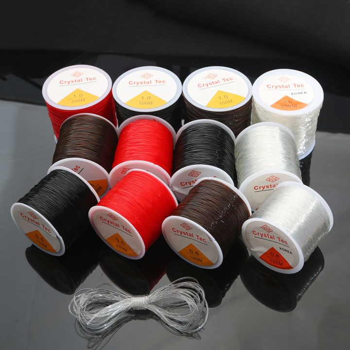 Strong Elastic Crystal Beading Cords 1mm for DIY Elastic Beaded ...