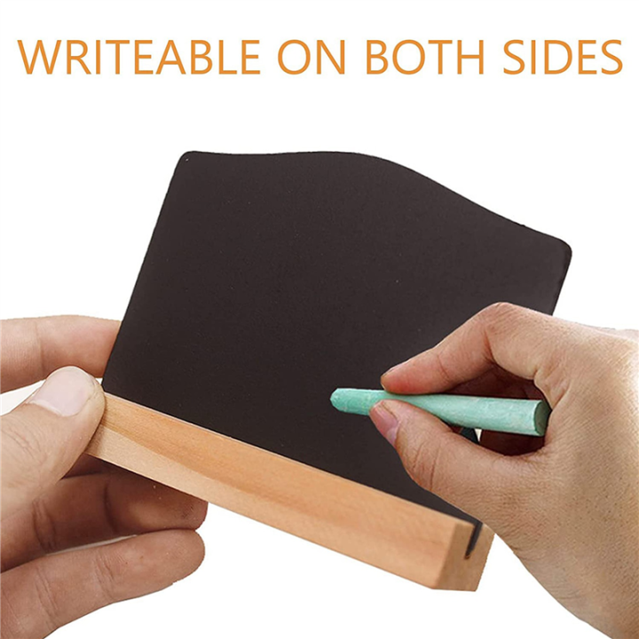 12 PCS Chalkboard Signs for Chalk Sign,Food Labels Message Board Signs ...