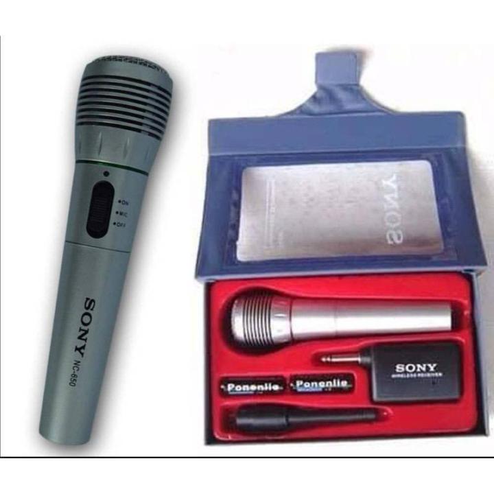Professional Dynamic Wireless Microphone NC-650 | Daraz.lk