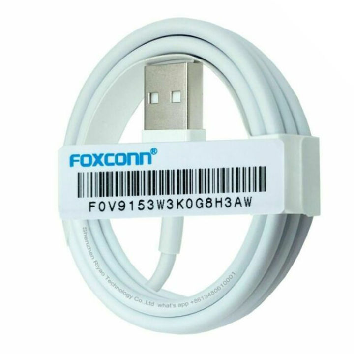 Foxconn Original 1M Lightning USB Data and Charging Cable | Daraz.lk