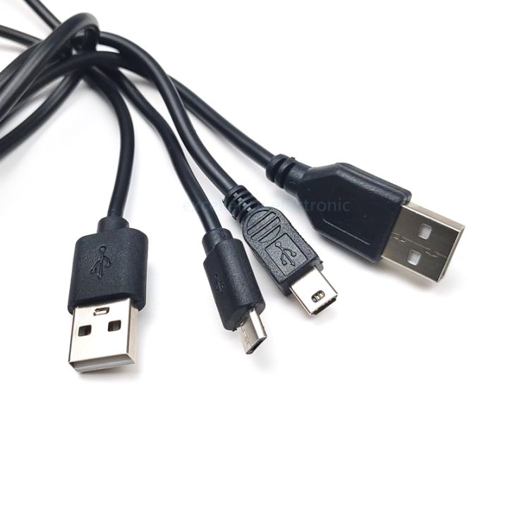 USB2.0 To Mini Micro Power Data Cable for Android Phone Dash Cam Camera ...