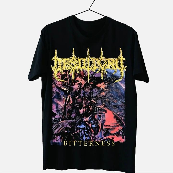 Desultory Bitterness Tour Cotton Black All Size T-Shirt TT61 | Daraz.lk