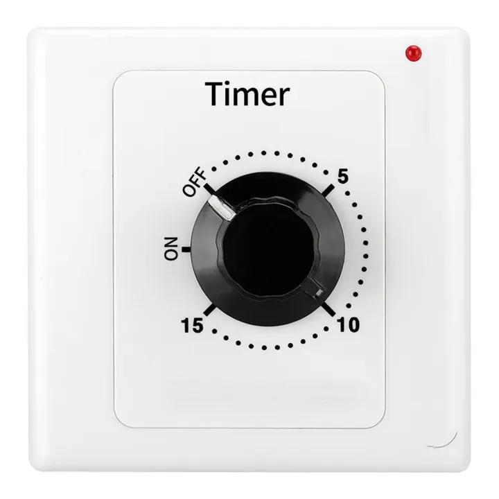 Digital Timer Control Switch Socket Countdown Timer Switch AC250V 15A ...