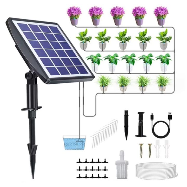 Water Fountain Automatic Watering Pump Controller Water-Saving Drip ...