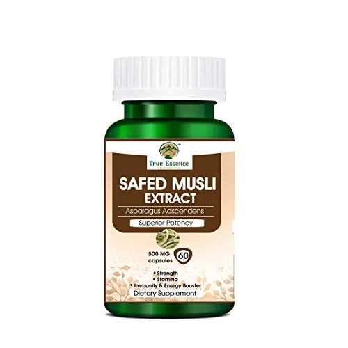 Heera Ayurvedic Research Foundation SAFED MUSLI EXTRACT 60 PCS. Veg ...