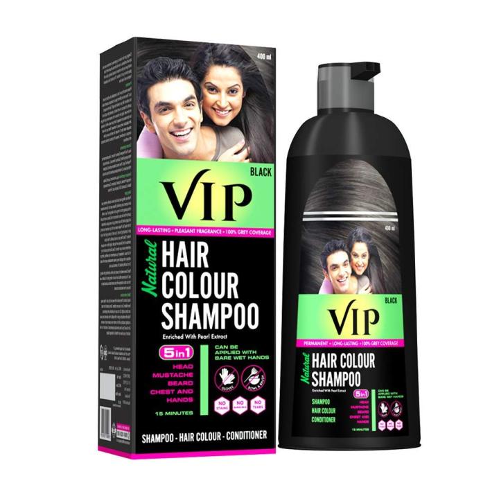 VIP hair Colour Shampoo 180ml | Daraz.lk