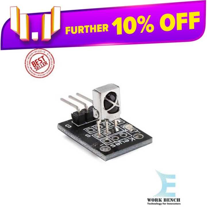 3pin KY-022 TL1838 VS1838B HX1838 Universal IR Infrared Sensor Receiver ...