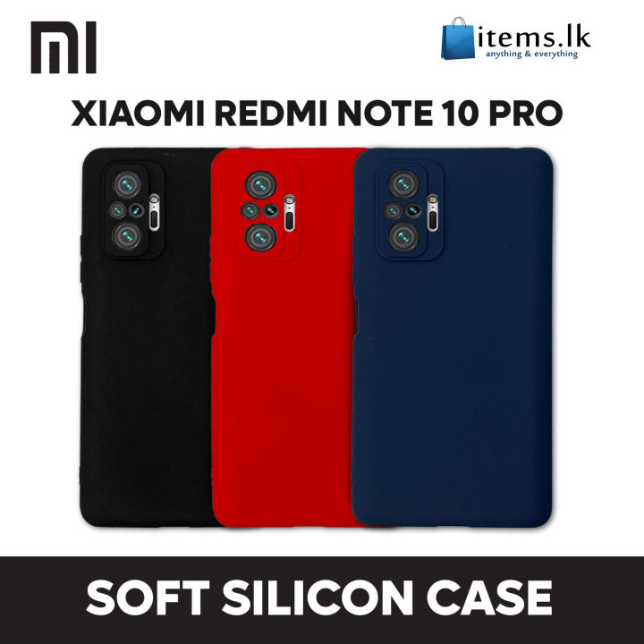 Ultra Slim Xiaomi Mi Soft Silicon Case For Redmi Note 10 Pro Matte TPU ...