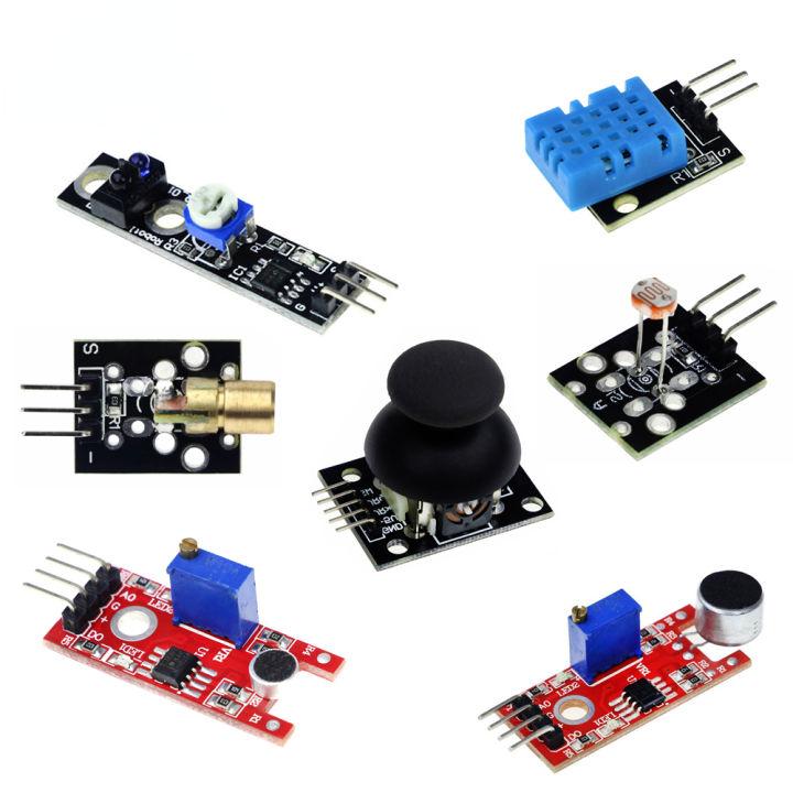KY-008 KY-015 KY-018 KY-023 KY-033 KY-037 KY-038 Module for arduino DIY Kit | Daraz.lk
