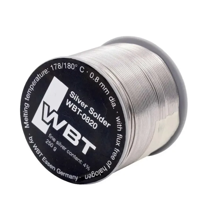 Soldering Wire Roll SOLDER New Original Germany WBT-0820 High End ...