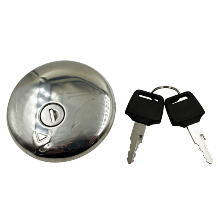 Motorcycle Fuel Gas Tank Cap Cover with 2 Keys for Suzuki GN250 GN125 ...
