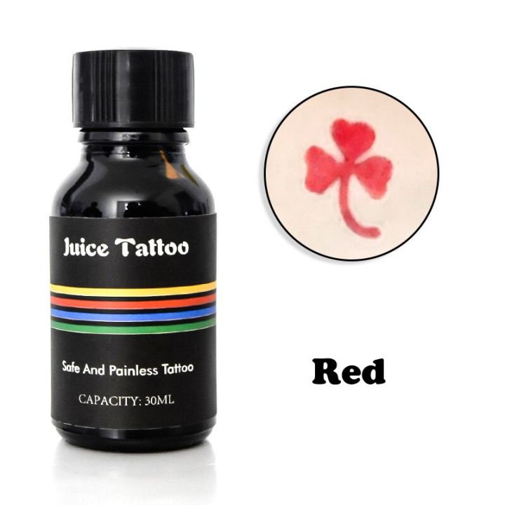 【Happy childhood memories】1 Bottle Temporary Tattoo Ink Pigment Body ...