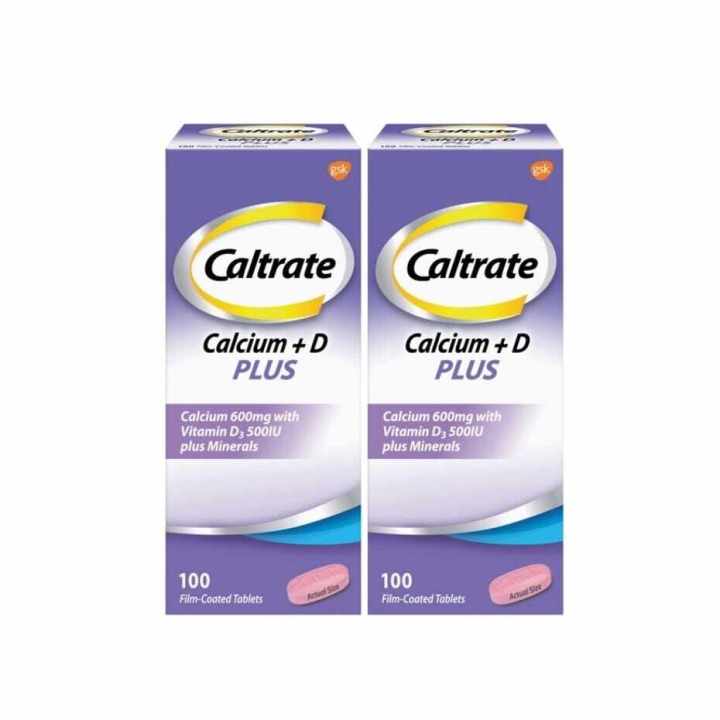 CALTRATE 600 PLUS 100'S TWIN PACK [PURPLE][EXP: 6/2024] | Daraz.lk