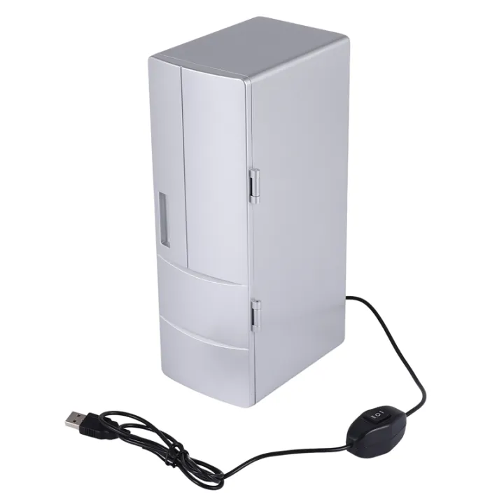 Refrigerator Mini Usb Fridge Freezer Cans Drink Beer Cooler Warmer ...